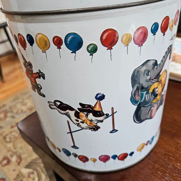 J.L Clark | Storage & Organization | Vintage Circus Themed Cookie Or ...